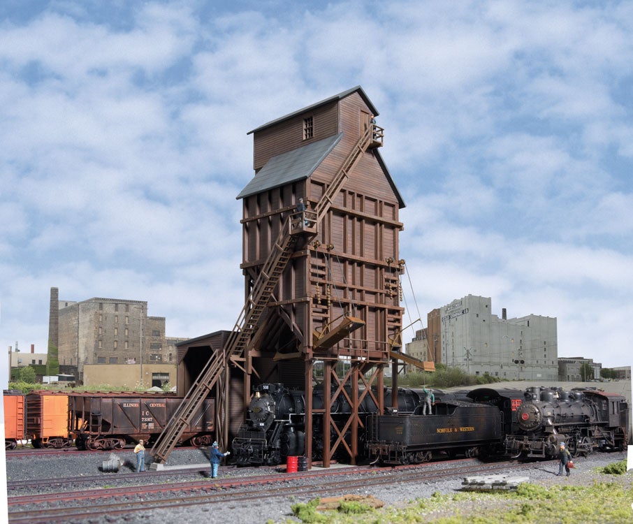 Walthers 933-2922 HO Wood Coaling Tower Kit | The Train Shoppe ...